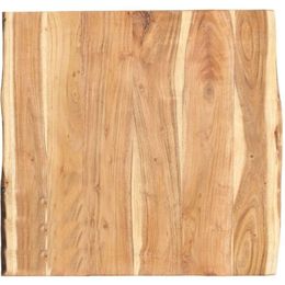 Tischplatte Massivholz Akazie 58x(50-60)x3,8 cm Vidaxl Braun