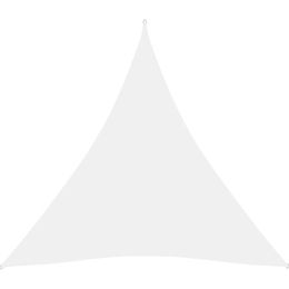 Sonnensegel,Sonnenschutzsegel Oxford-Gewebe Dreieckig 4x4x4 m Weiß vidaXL