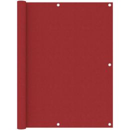 Bonnevie - Balkon-Sichtschutz,Balkonverkleidung Rot 120x500 cm Oxford-Gewebe vidaXL