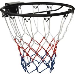 Bonnevie - Basketballring Schwarz 45 cm Stahl vidaXL467791