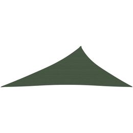 Bonnevie - Sonnensegel,Sonnenschutzsegel 160 g/m² Dunkelgrün 4x5x6,8 m hdpe vidaXL