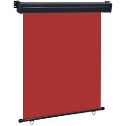 Vidaxl - Balkon-Seitenmarkise 140 × 250 cm Rot Rot