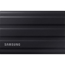 Samsung Portable SSD T7 Shield PC/Mac Festplatte, 1 TB SSD, extern, Schwarz