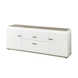 Höffner Sideboard Light Line 2 Neo ¦ weiß ¦ Maße (cm): B: 181 H: 69 T: 41