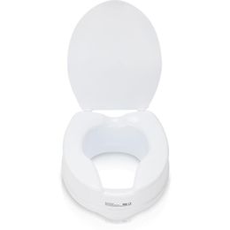 Toilettensitzerhöhung WC-Sitze 10cm Toilettens bis 150kg für senioren mit Deckel Senioren - HENGDA