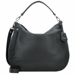 Abro Adria Handtasche Leder 34.5 cm black-nickel