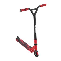 ArtSport Stunt Scooter Red Smoke - Trick Roller für Kinder & Jugendliche - Tretroller Rot Schwarz