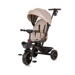 Chipolino Tricycle Max Sport 2 in 1, Dreirad, Becherhalter, Sitz umkehrbar, Korb beige