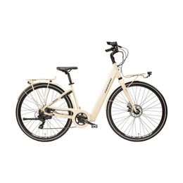 Montana Adriatica Elektro-Citybike ENJOY Lady 28 Zoll, creme