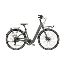 Montana Adriatica Elektro-Citybike ENJOY Lady 28 Zoll, grau