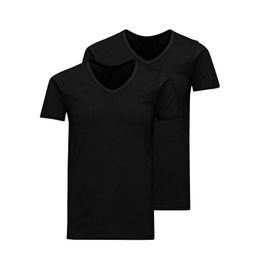 Jack & Jones JACBASIC V-NECK TEE 2PK Herren T-Shirt