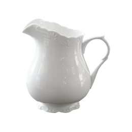 Chic Antique Provence Milch Kännchen, H9 cm / 250 ml, weiß
