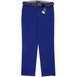 Walbusch Herren Stoffhose, blau