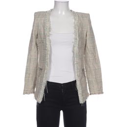 Mango Damen Blazer, cremeweiß, Gr. 34