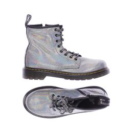 Dr. Martens Damen Stiefelette, silber, Gr. 36