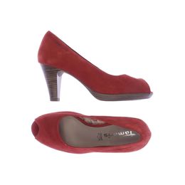 Tamaris Damen Pumps, rot