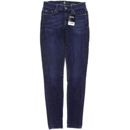 7 For All Mankind Damen Jeans, marineblau, Gr. 25