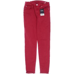 7 For All Mankind Damen Jeans, rot, Gr. 26