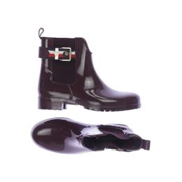 Tommy Hilfiger Damen Stiefelette, bordeaux