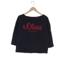 s.Oliver Damen Sweatshirt, marineblau, Gr. 36