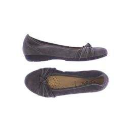 Gabor Damen Ballerinas, grau, Gr. 4