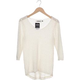 Only Damen Pullover, weiß