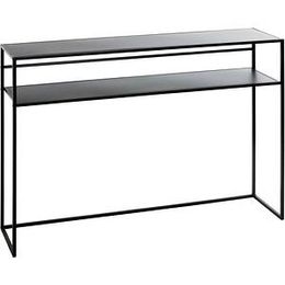 HAKU Möbel Konsolentisch Metall schwarz 112,0 x 28,0 x 81,0 cm