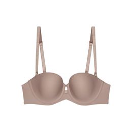 Triumph - Gefütterter Bügel-BH mit abnehmbaren Trägern - Rose Brown 90A - Pure Micro - Unterwäsche für Frauen