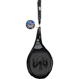 NEW SPORTS Badminton-Set 2 Schläger und 1 Federball