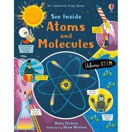 See Inside: Atoms and Molecules - Rosie Dickens, Pappband