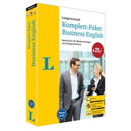 Langenscheidt Komplett-Paket Business English, 2 Bücher, 3 Audio-CDs, MP3-Download, Kartoniert (TB)
