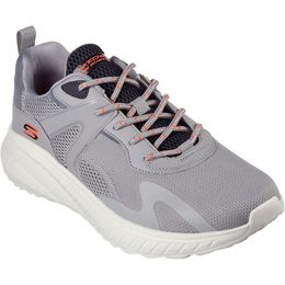 Skechers® Bobs Mens Sneaker "Squad Chaos Elevated Drift", Schnürung, Zuglasche, für Herren, grau, 41