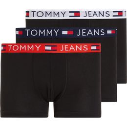 Tommy Hilfiger Pants, 3er-Pack, Logo-Patch, für Herren, schwarz, M