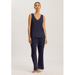 Hanro Simone Loungewear-Set, ärmellos, für Damen, blau, L