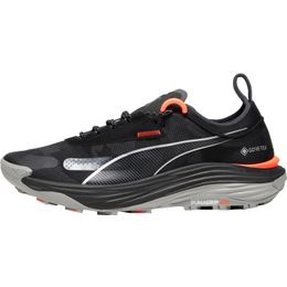 Puma® Trailrunningschuhe "Voyage Nitro 3 GTX", wasserdicht, dämpfend, atmungsaktiv, für Herren, schwarz, 44.5