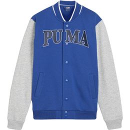 Puma Blouson, Seitentaschen, College-Design, für Kinder, blau, 140