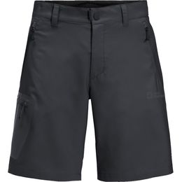 Jack Wolfskin Core Outdoorshorts "Active Track", leicht, atmungsaktiv, für Herren, schwarz, 54