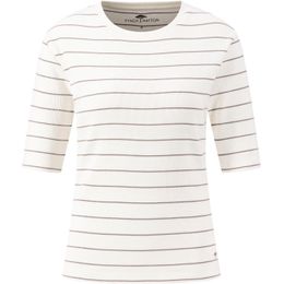 Fynch-Hatton® T-Shirt, Halbarm, Baumwolle, für Damen, weiß, XXL