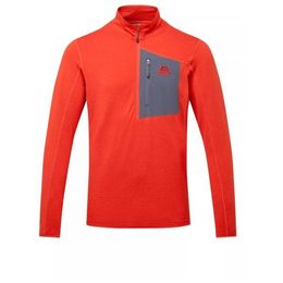 Mountain Equipment - Lumiko Zip T - Fleecepullover Gr S rot