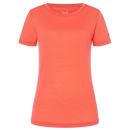 super.natural - Women's Essential Tee - Merinounterwäsche Gr 38 - M rot