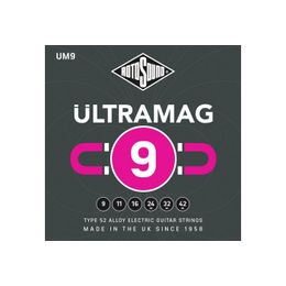 ROTOSOUND Saiten, UM9 Ultramag 09-42