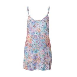 RVCA Kleid 'SLIP UP' Damen Größe 34 türkis / helllila / apricot / hellpink