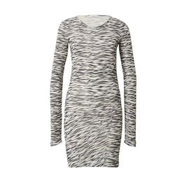 Patrizia Pepe Kleid Damen Größe 40 creme / schwarz Winterkleid