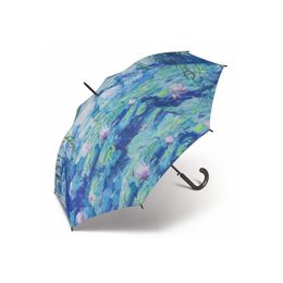 Happy Rain Stockregenschirm Regenschirm Motiv Claude Monet "Wasserlilien"