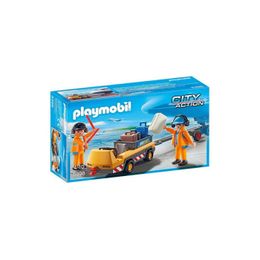 Playmobil® Spielbausteine 5396 Flugzeugschlepper mit Fluglotsen