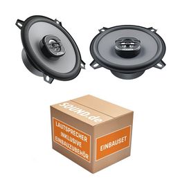 SOUND.de X 130 SET Lautsprecher Einbauset Renault Clio 1 Heck Auto-Lautsprecher (MAX: Watt)