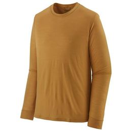 Patagonia - L/S Cap Cool Merino Shirt - Merinoshirt Gr L braun