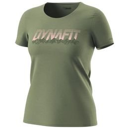 Dynafit - Women's Graphic Cotton S/S Tee - T-Shirt Gr 34 oliv