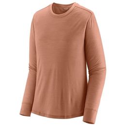 Patagonia - Women's L/S Cap Cool Merino Shirt - Merinoshirt Gr XS braun/rosa