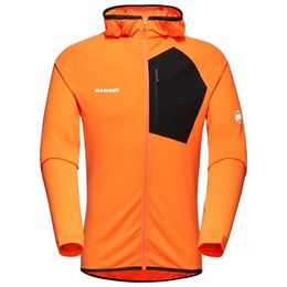 Mammut - Aenergy Light Midlayer Hooded Jacket - Fleecejacke Gr S orange